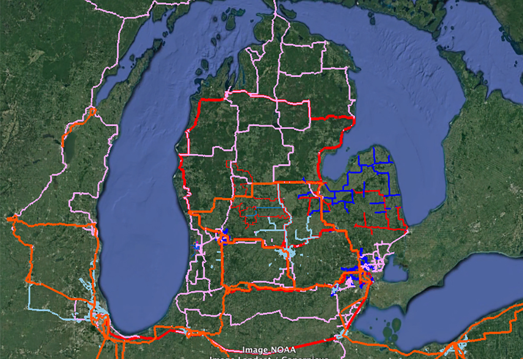 Network Map - 123Net