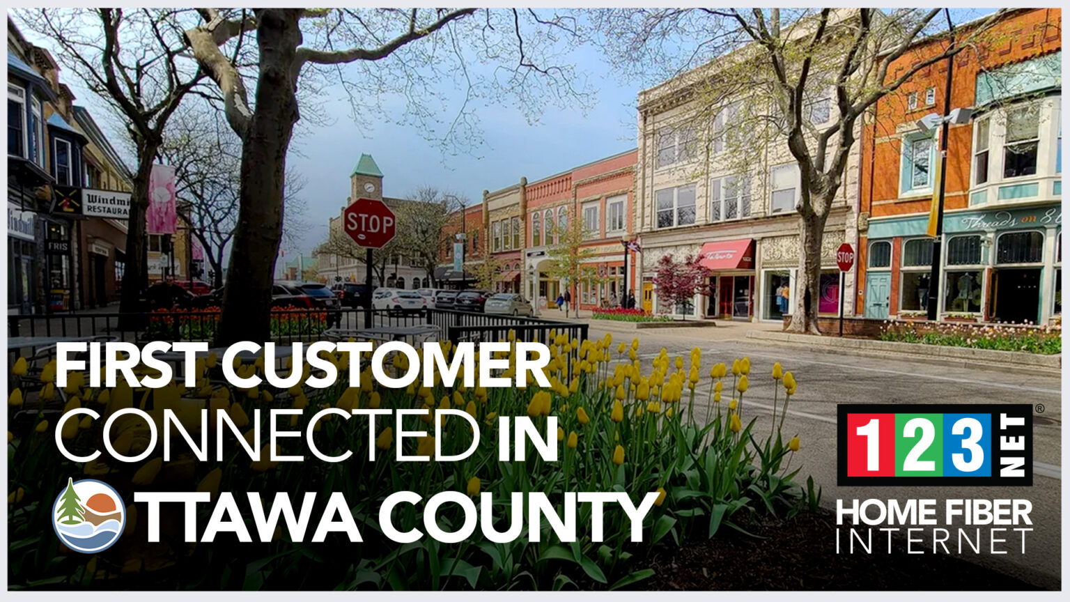 123NET Connects First Customers in Ottawa County Broadband Project - 123NET